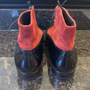 studio grazia | Shoes | Genuine Leather Made In Italy Lace Up Boots ...